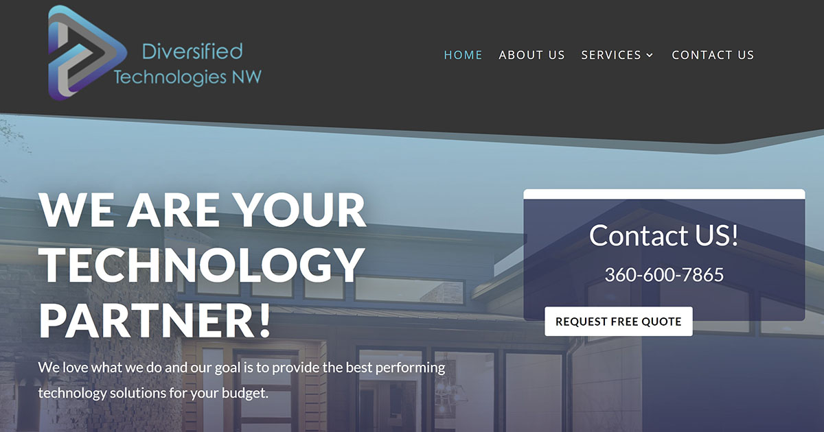 About DivTech - Diversified Technologies NW